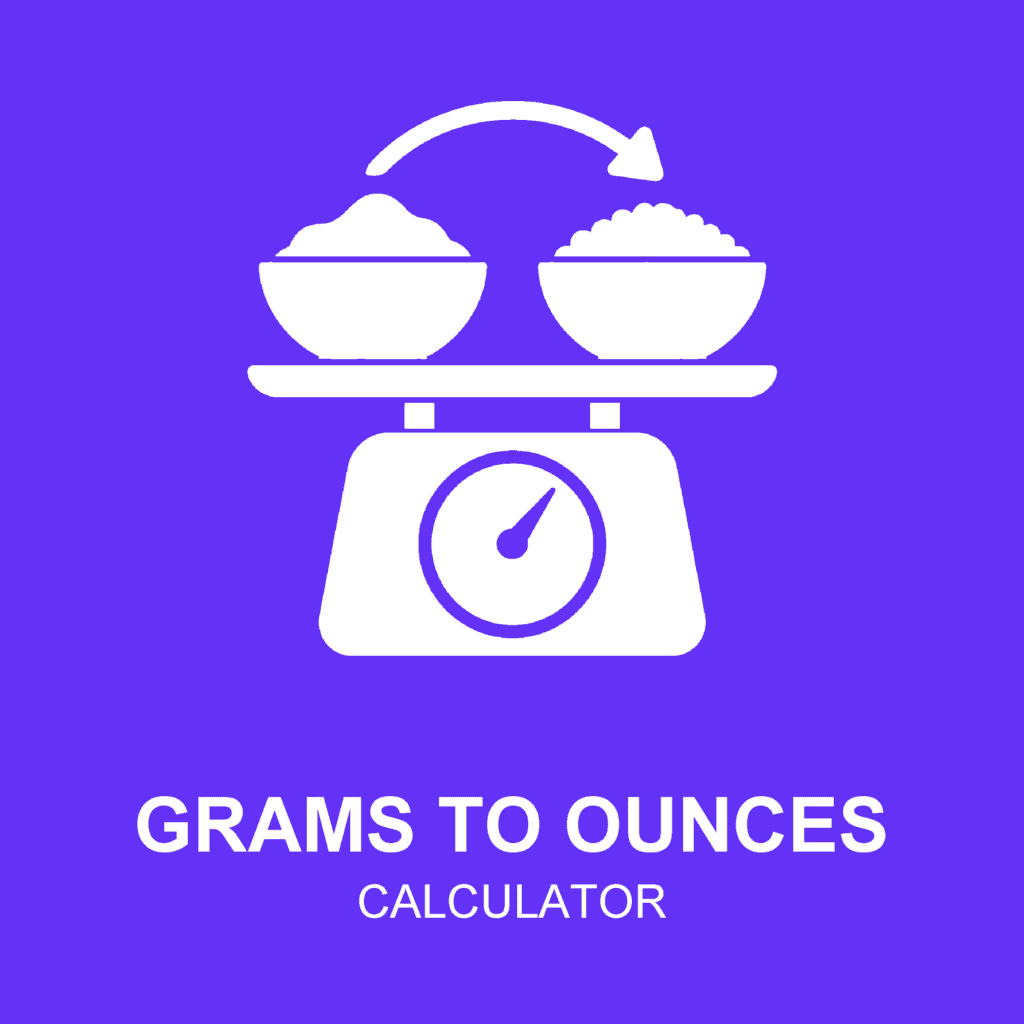 Grams to Ounces Calculator | CalculateQuick